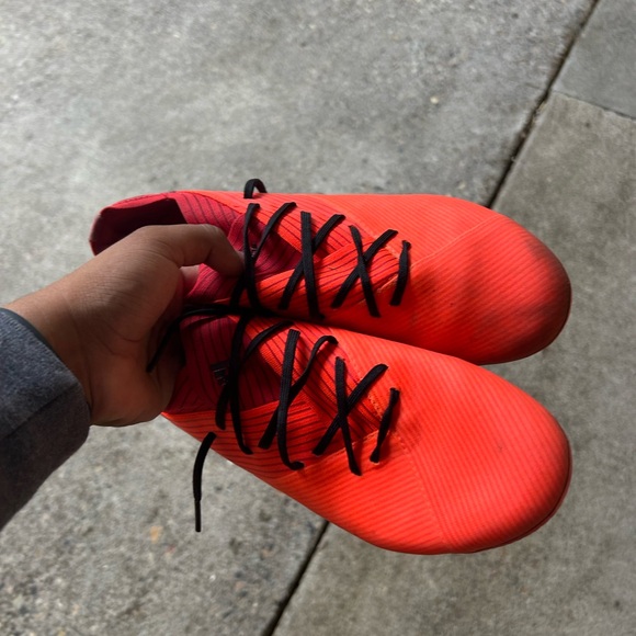 adidas | Shoes | Adidas Red Athletic Shoes | Poshmark
